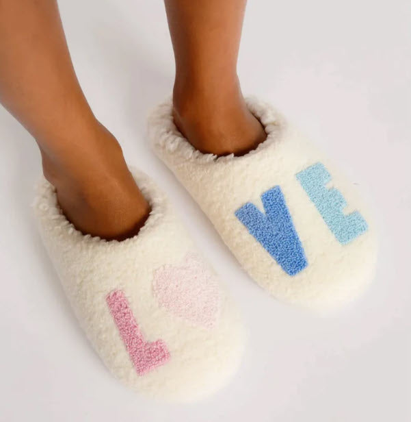 The Cozy Love Slipper in Ivory – Shoes 'N' More